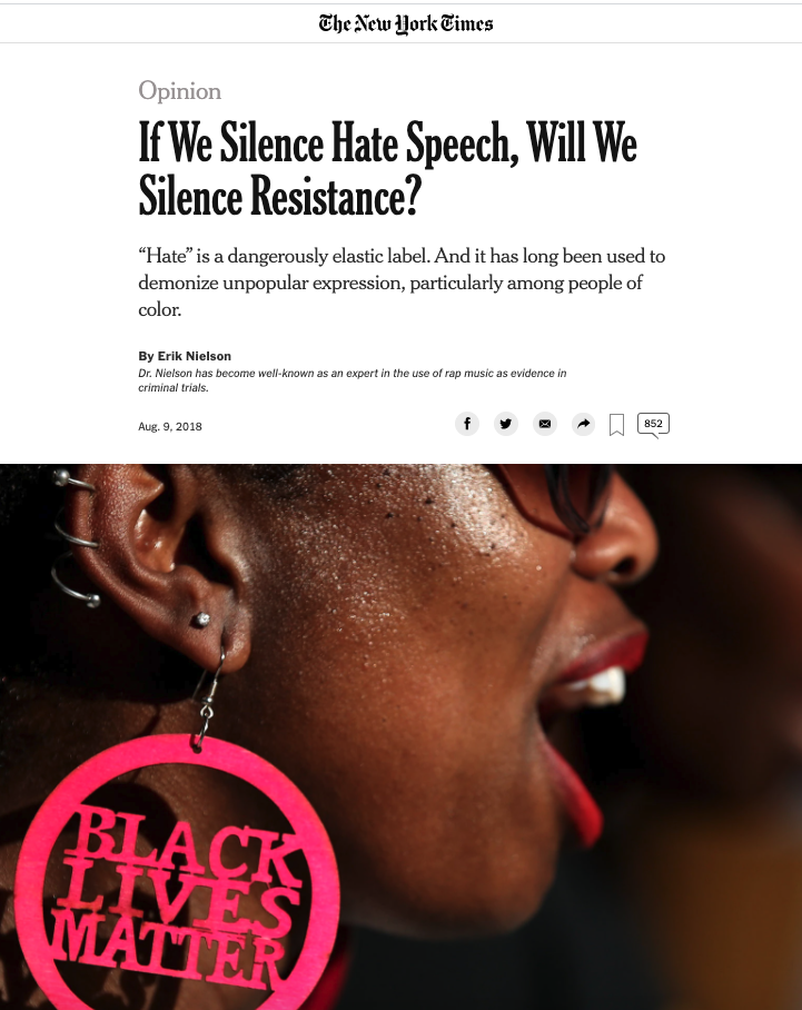 If We Silence Hate Speech, Will We Silence Resistance? - Sharing ...